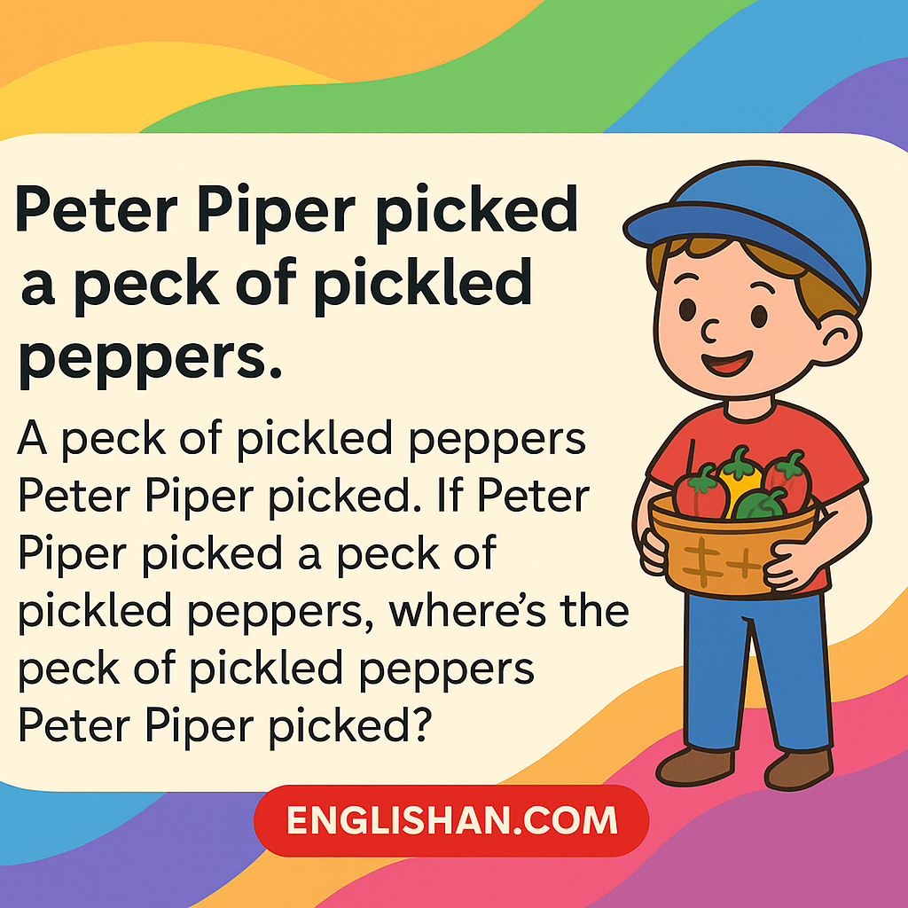 100 Tongue Twisters In English for English Speaking • Englishan