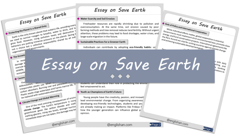 Save Water Essay – 10 Lines, 250 Words, and 500 Words