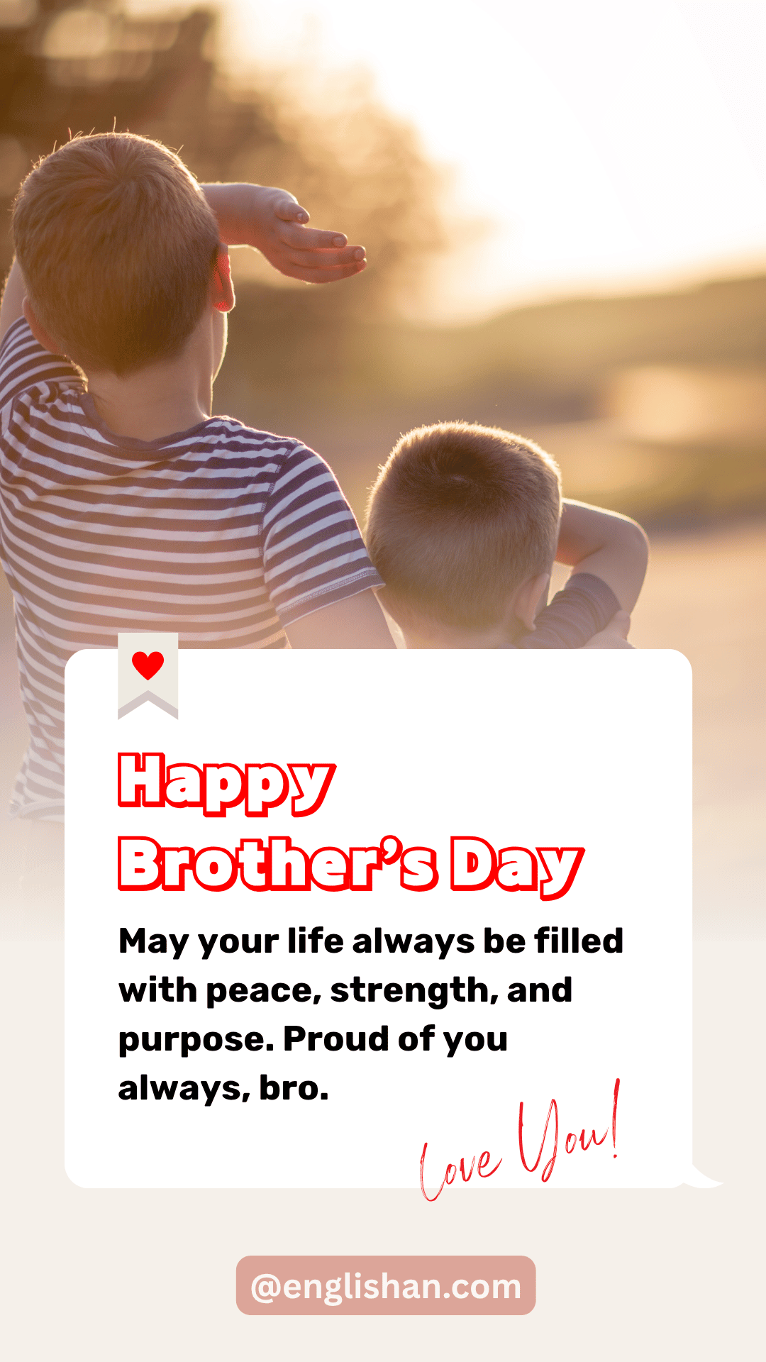 100 Happy Brother’s Day Wishes with Images for WhatsApp