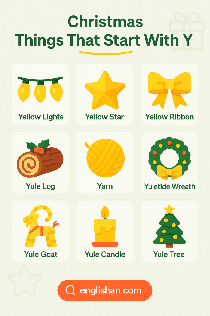 Things That Start with Y – List of 520 Objects with Pictures