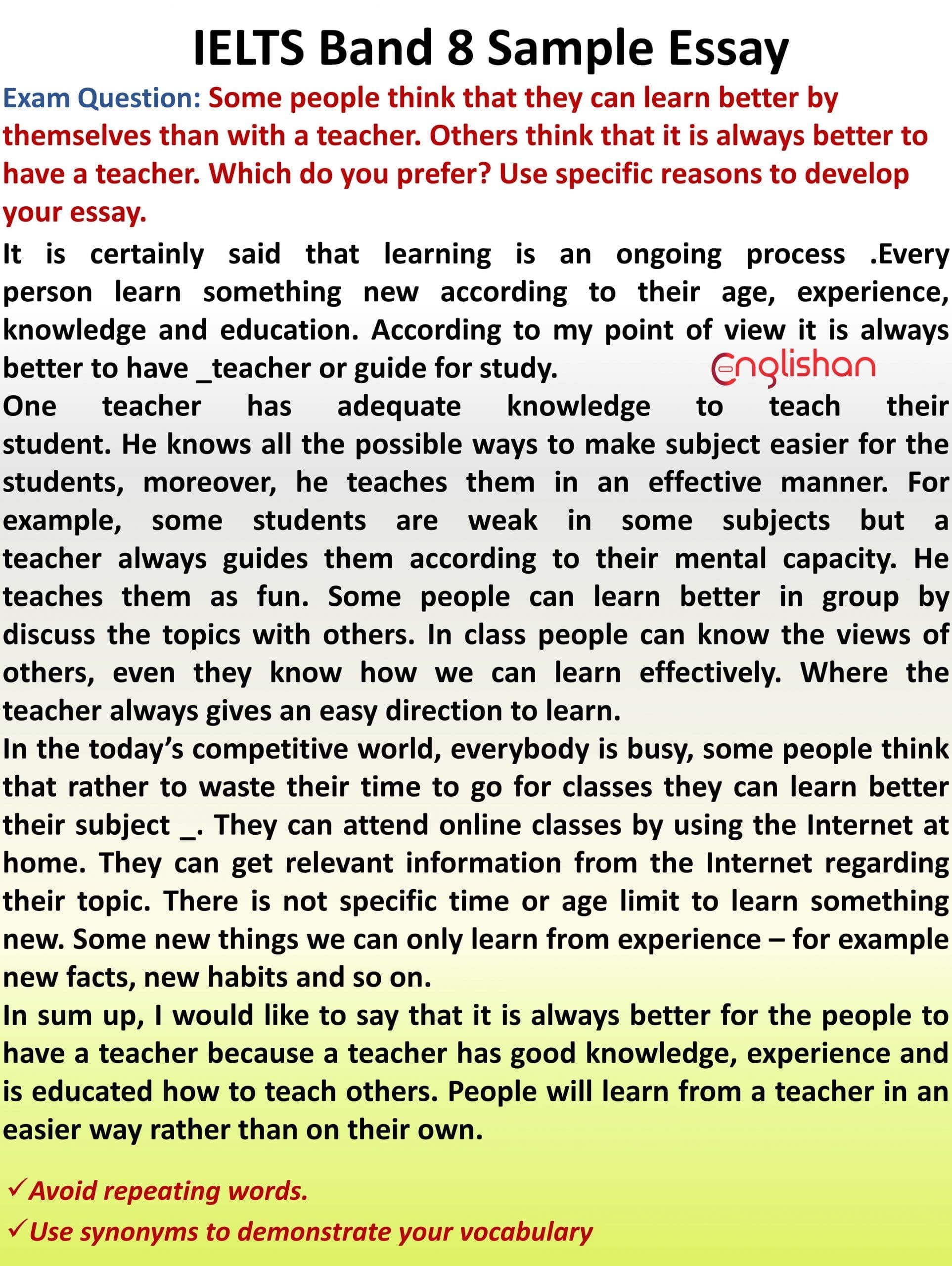 50 IELTS Essay Samples For 8 Bands With PDF Englishan 50 IELTS Essay Samples For 8 Bands With PDF Englishan