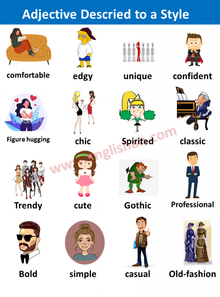 Adjectives to Describe a Person with Example Sentences • Englishan