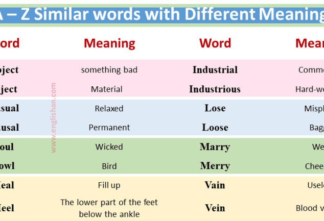 Adjectives For Smell with Meninges and Sentences