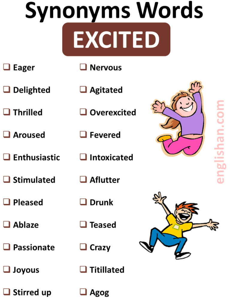Synonyms of Important Words in English - Englishan