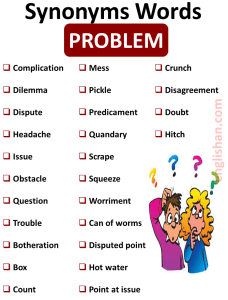 Synonyms of Important Words in English - Englishan