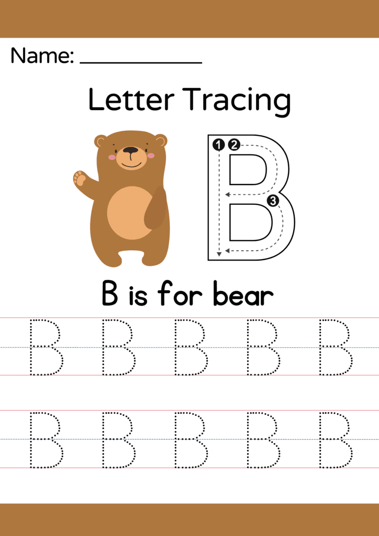 26 Printable Capital letters Tracing Worksheets A to Z for Free