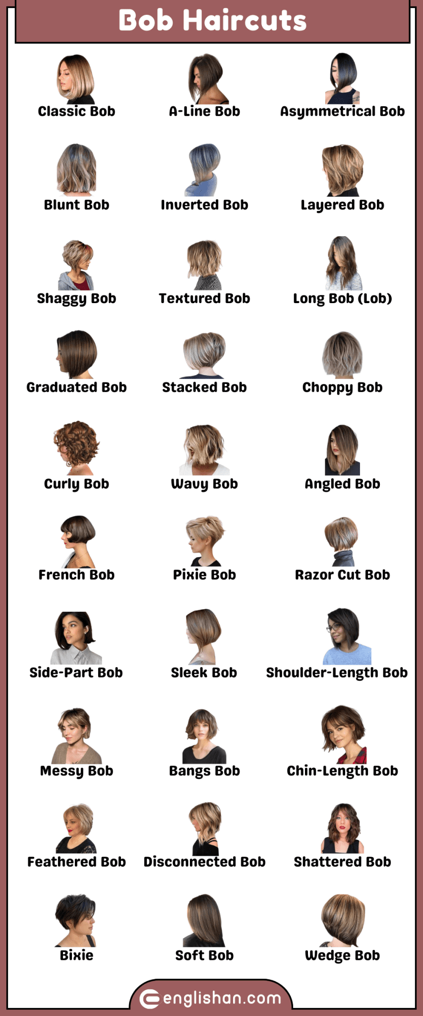 73 Bob Haircut Names