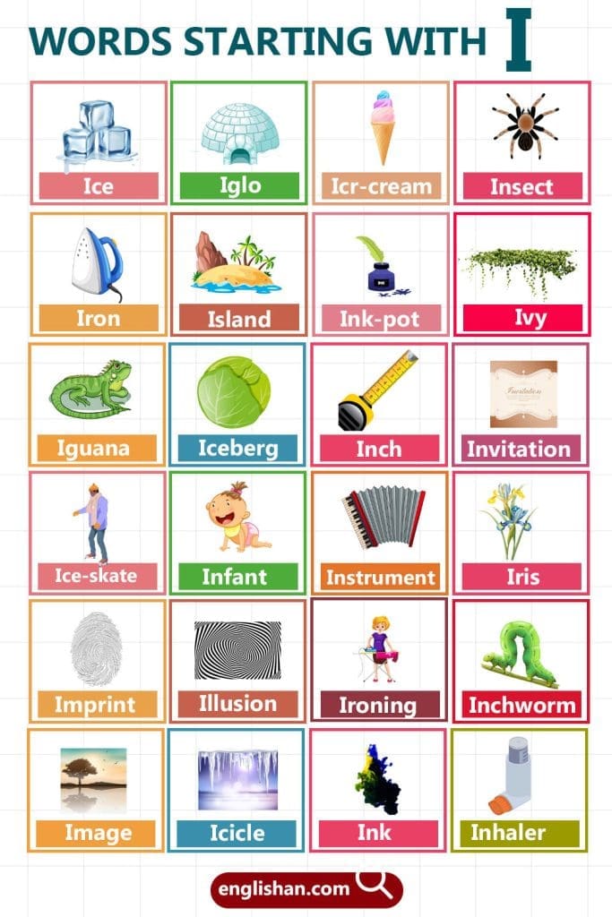 Words That Start with I – 600+ Comprehensive Word List