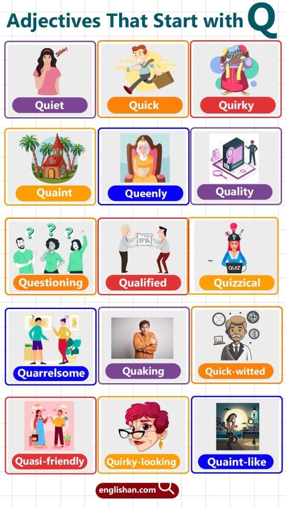 List of Adjectives That Start With Q –Meanings & Examples