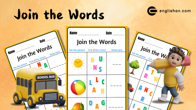 Join the Words Worksheets: Free Printable PDFs