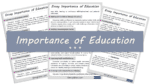 Importance of Education Essay – 10 Lines, and 500 Words
