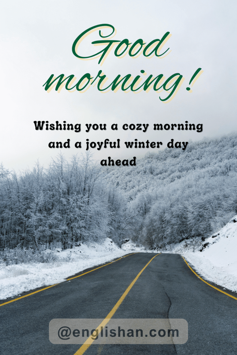 600+ Heartfelt Good Morning Winter Wishes with Images 2025