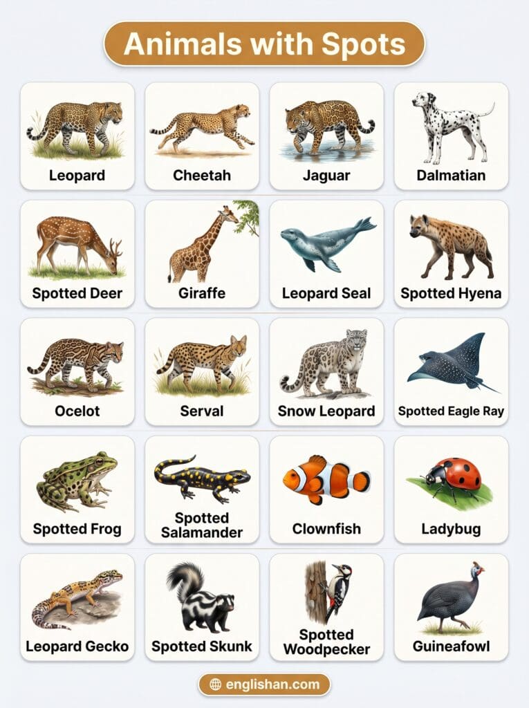 Animals With Spots: 35+ Names, Pictures, and Facts